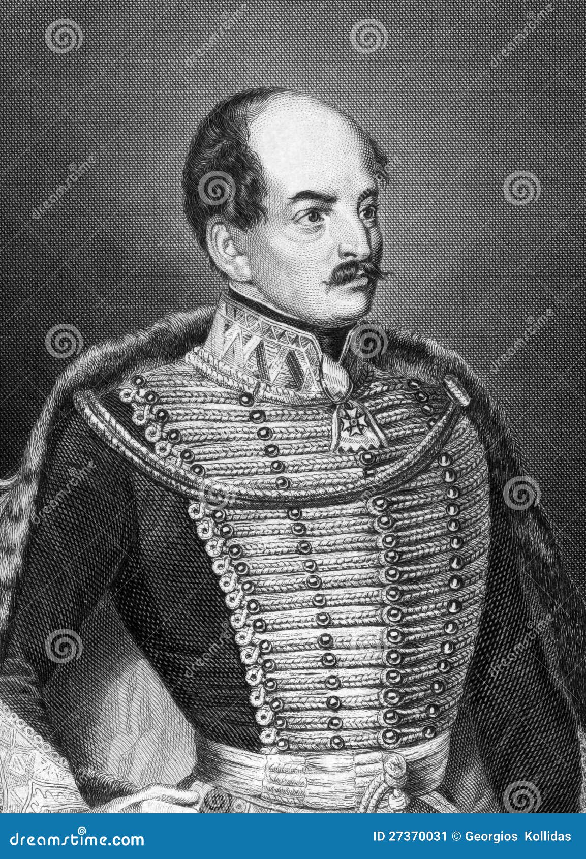 Ban Josip Jelacic Monument At Ban Jelacic Central Square In Zagreb ...