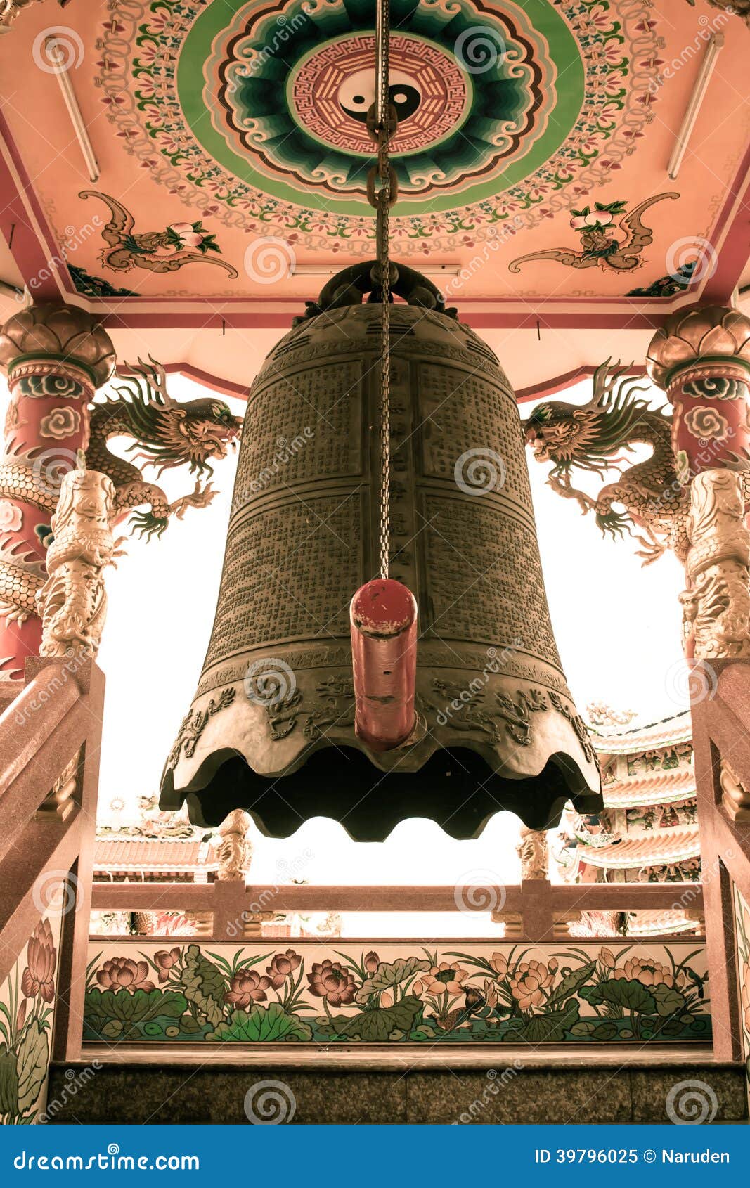 Joss house stock image. Image of bell, china, architecture - 39796025