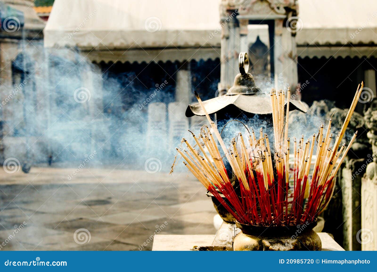 Joss stick stock photo. Image of demon, asia, mystery - 20985720