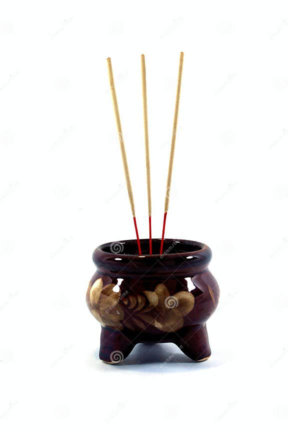 Joss stick pot stock image. Image of ancient, decorative - 66924599