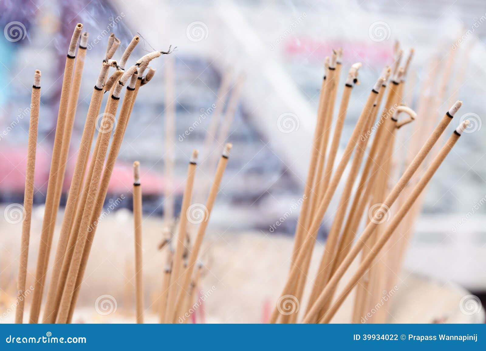 Joss stick stock photo. Image of fragrant, temple, sticks - 39934022