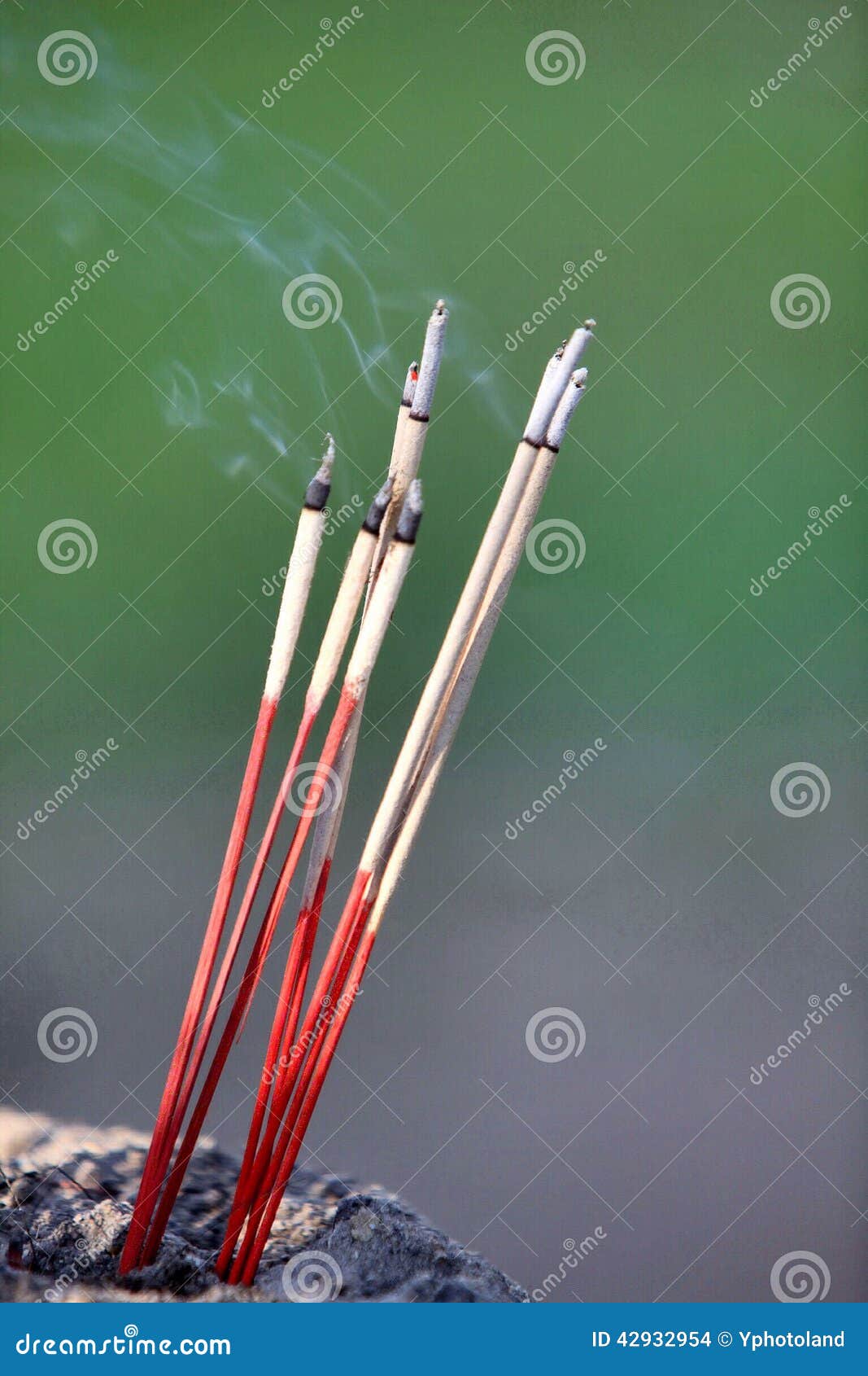 Joss stick stock photo. Image of stick, joss, green, sticks - 42932954