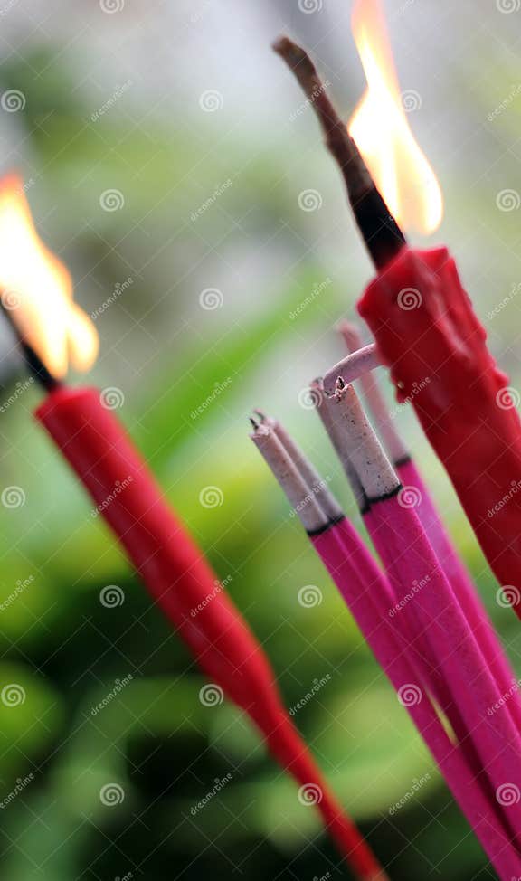 Joss sticks stock image. Image of stick, incense, buddhism - 29119957