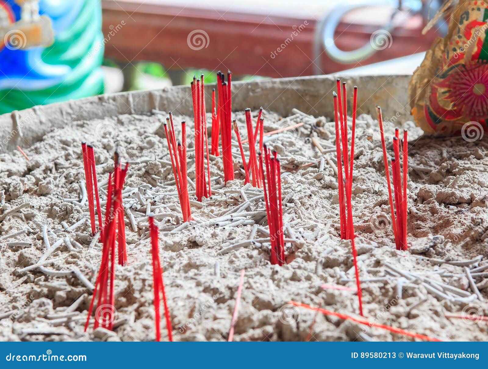 Joss sticks stock image. Image of detail, macro, close - 89580213