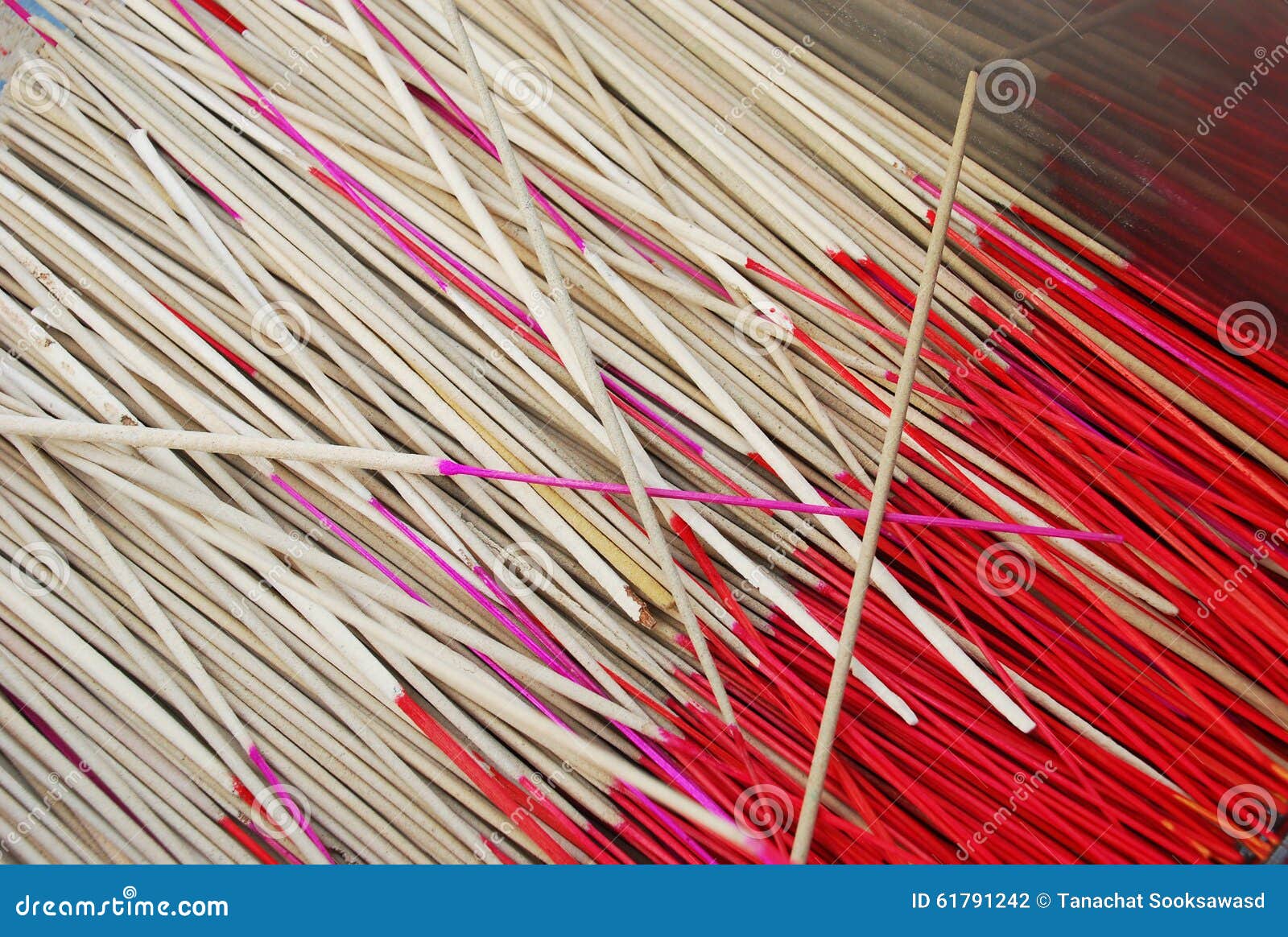 Joss Sticks, Temple in Thailand. Stock Photo - Image of buddhism ...