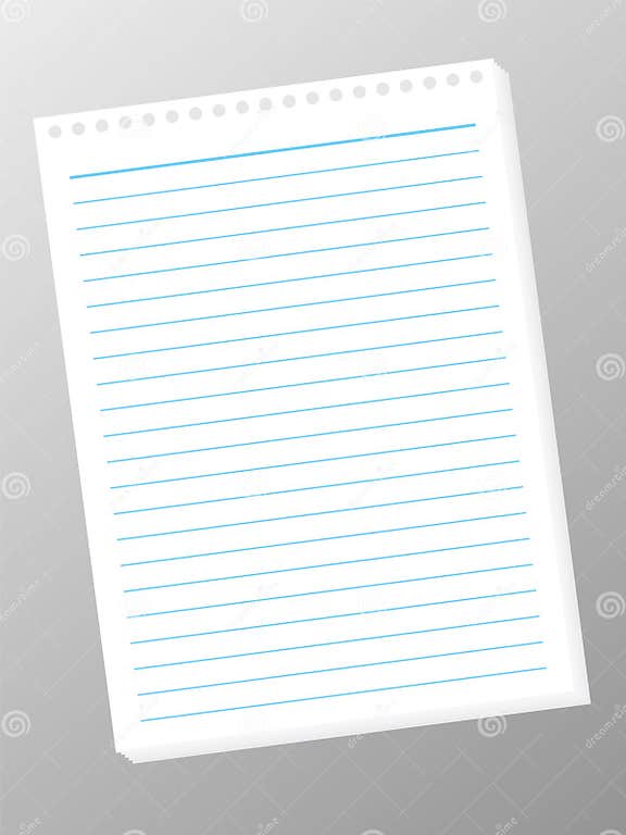 Jotter stock vector. Illustration of line, notebook, notepad - 2267503