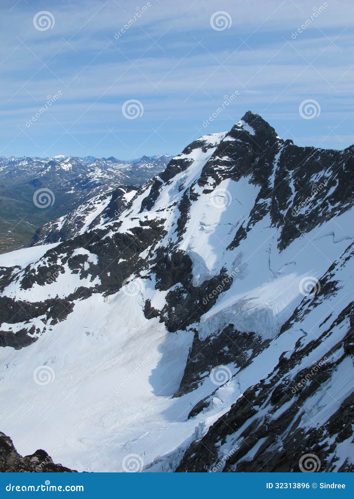 Jotunheimen, Norway stock photo. Image of winter, trekking - 32313896