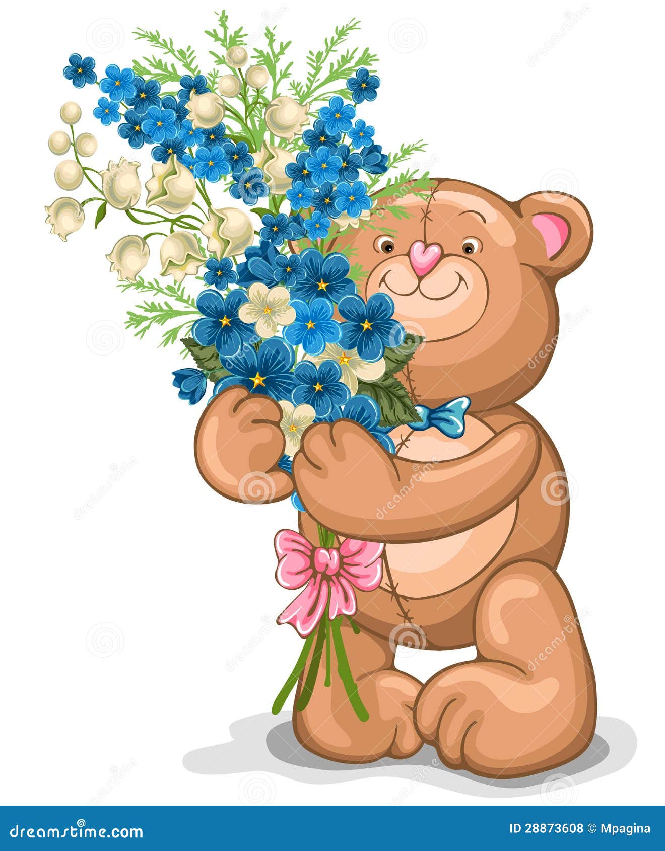 Jouet d'ours de nounours illustration de vecteur. Illustration du ...