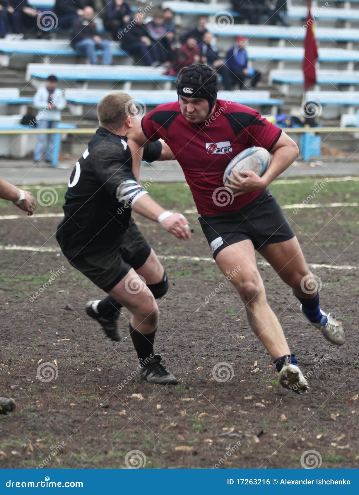 Joueurs De Rugby Dans L'action Photo éditorial - Image du flanker, prob ...