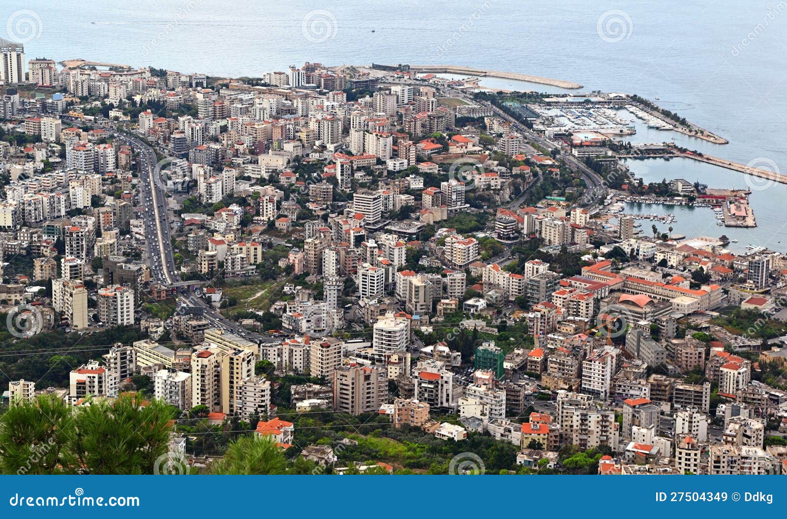Jounieh, Lebanon stock image. Image of destination, touristic - 27504349