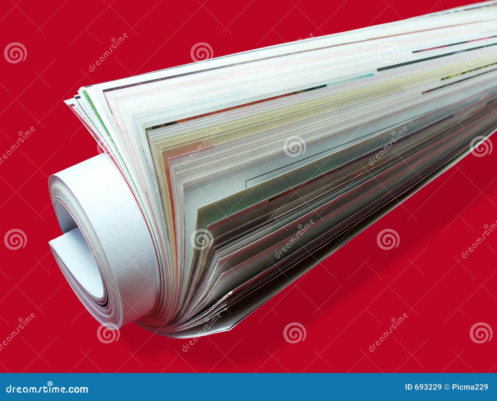 Journal 2 stock image. Image of information, text, rolled - 693229