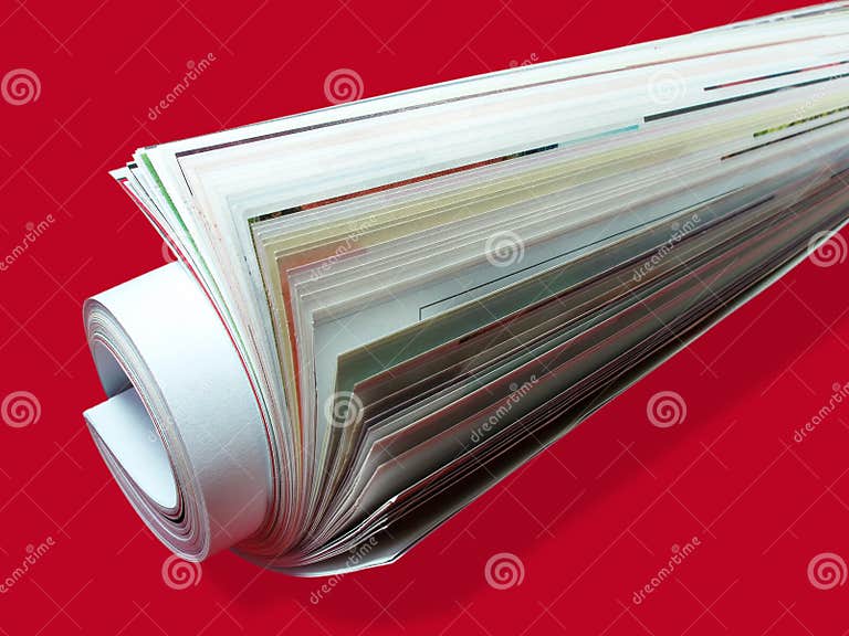 Journal 2 stock image. Image of information, text, rolled - 693229