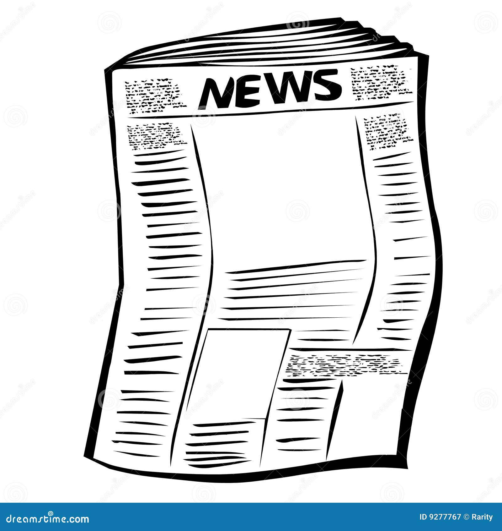 Journal illustration stock. Illustration du données, journal - 9277767