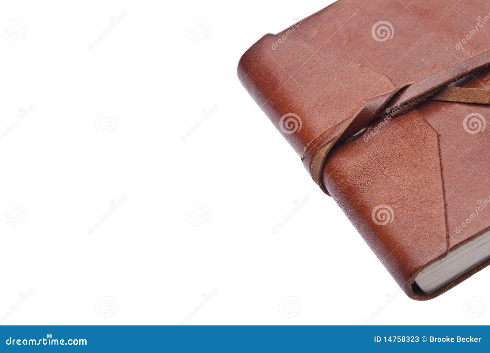 Journal Border stock image. Image of studio, leather - 14758323
