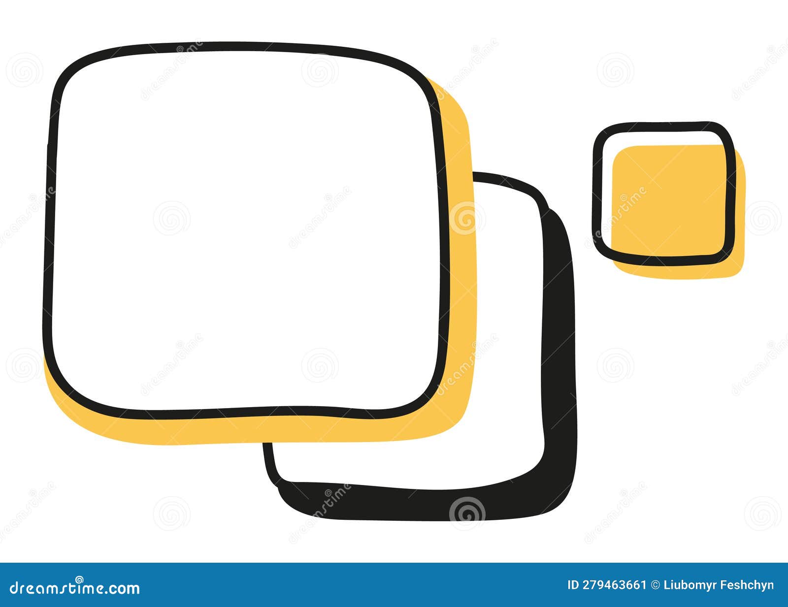 Journal Doodle Icon. Hand Drawn Banner or Element for Notebook, Diary ...