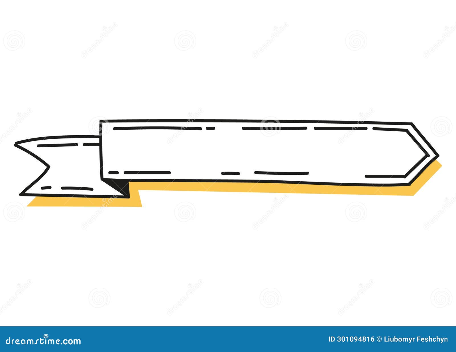 Journal Doodle Icon. Hand Drawn Banner or Element for Notebook, Diary ...
