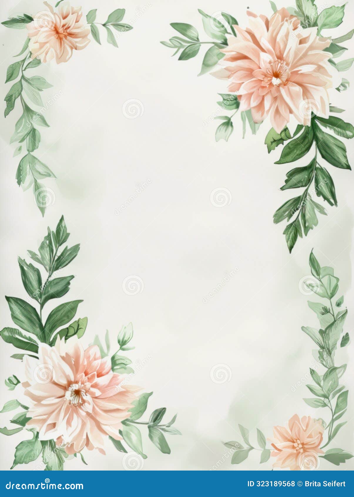 Journal Page, Designed for daily Reflections, with a Subtle Watercolor ...