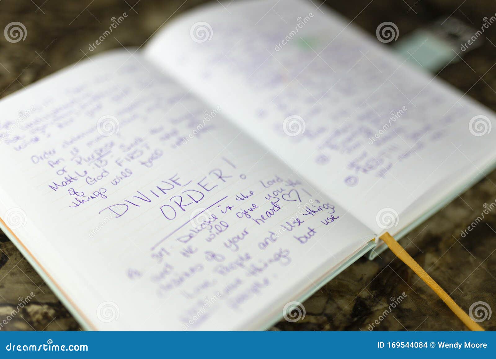 Bible Journaling and Time with God daily Devotion Stock Photo - Image ...