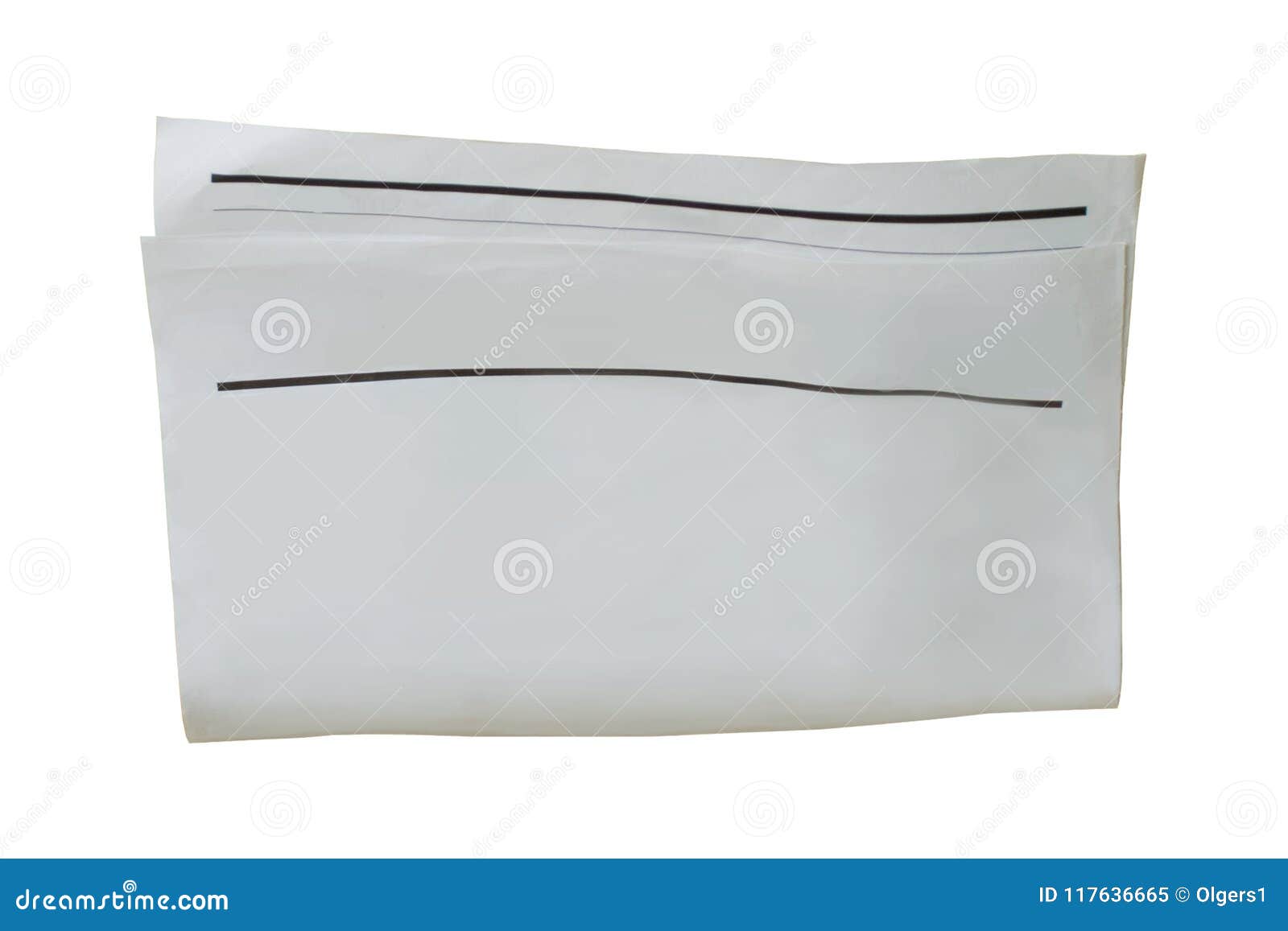 Journal Vide D'isolement Sur Le Fond Blanc Image stock - Image du ...