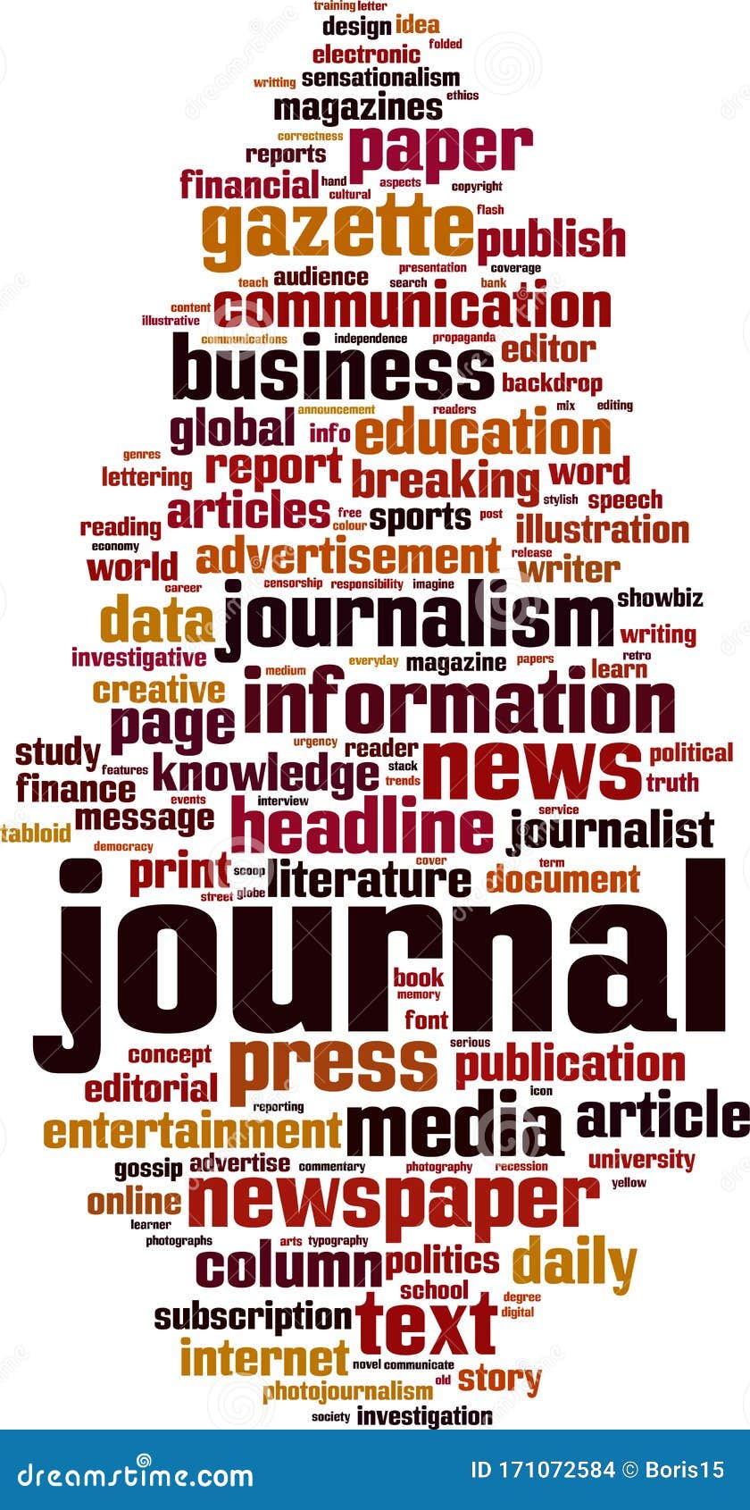 Journal Word Scandinavian Typography. Hand Drawn Lettering Phrase ...