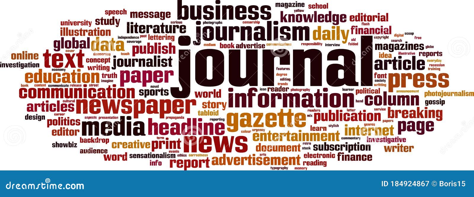 Journal Word Scandinavian Typography. Hand Drawn Lettering Phrase ...