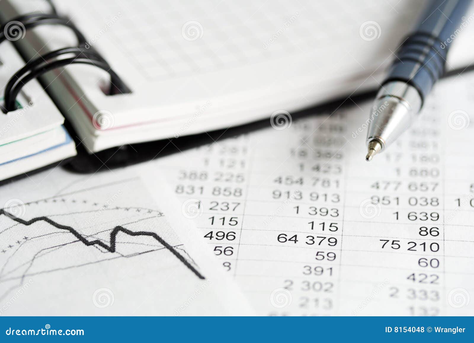 Journalisation photo stock. Image du commercial, équilibre - 8154048