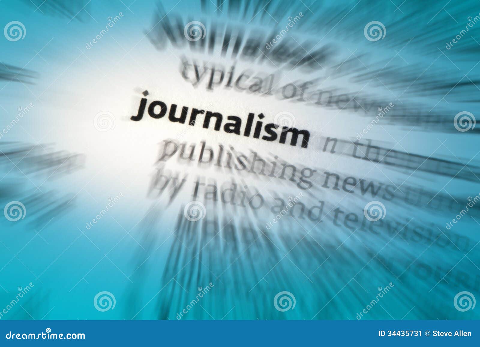 Journalismus stockbild. Bild von fotojournalismus, zeitung - 34435731