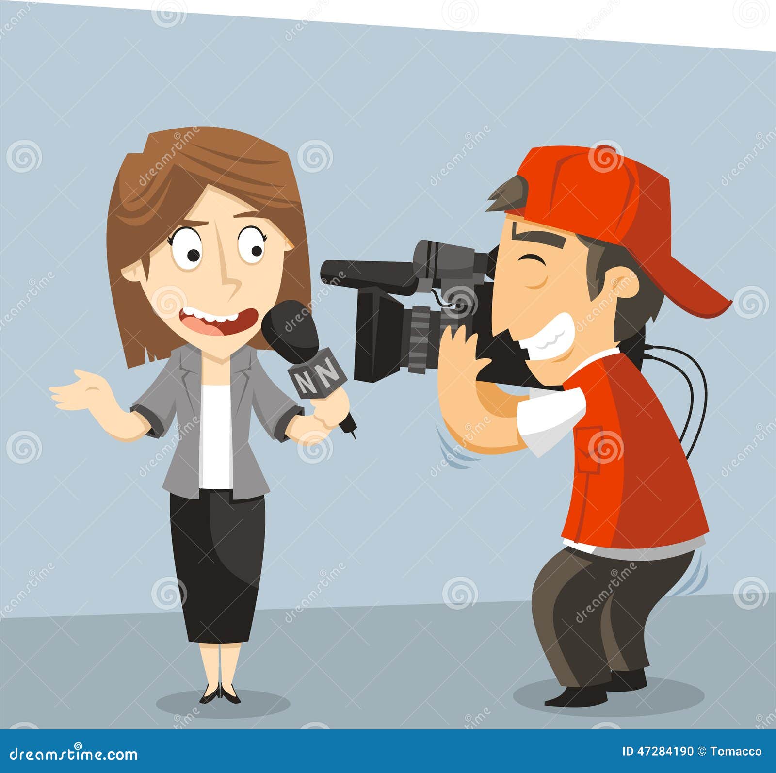 Journalist News Reporter Interview Stock Illustration - Illustration of ... Journalist News Reporter Interview Stock Illustration - Illustration of ...