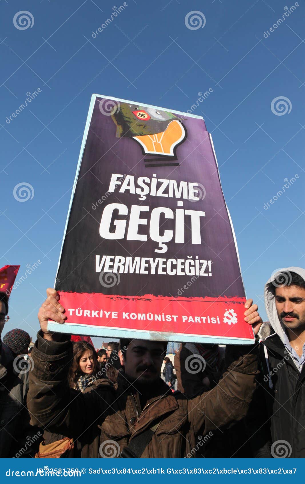 Journalist Protest editorial stock image. Image of journalism - 22581759