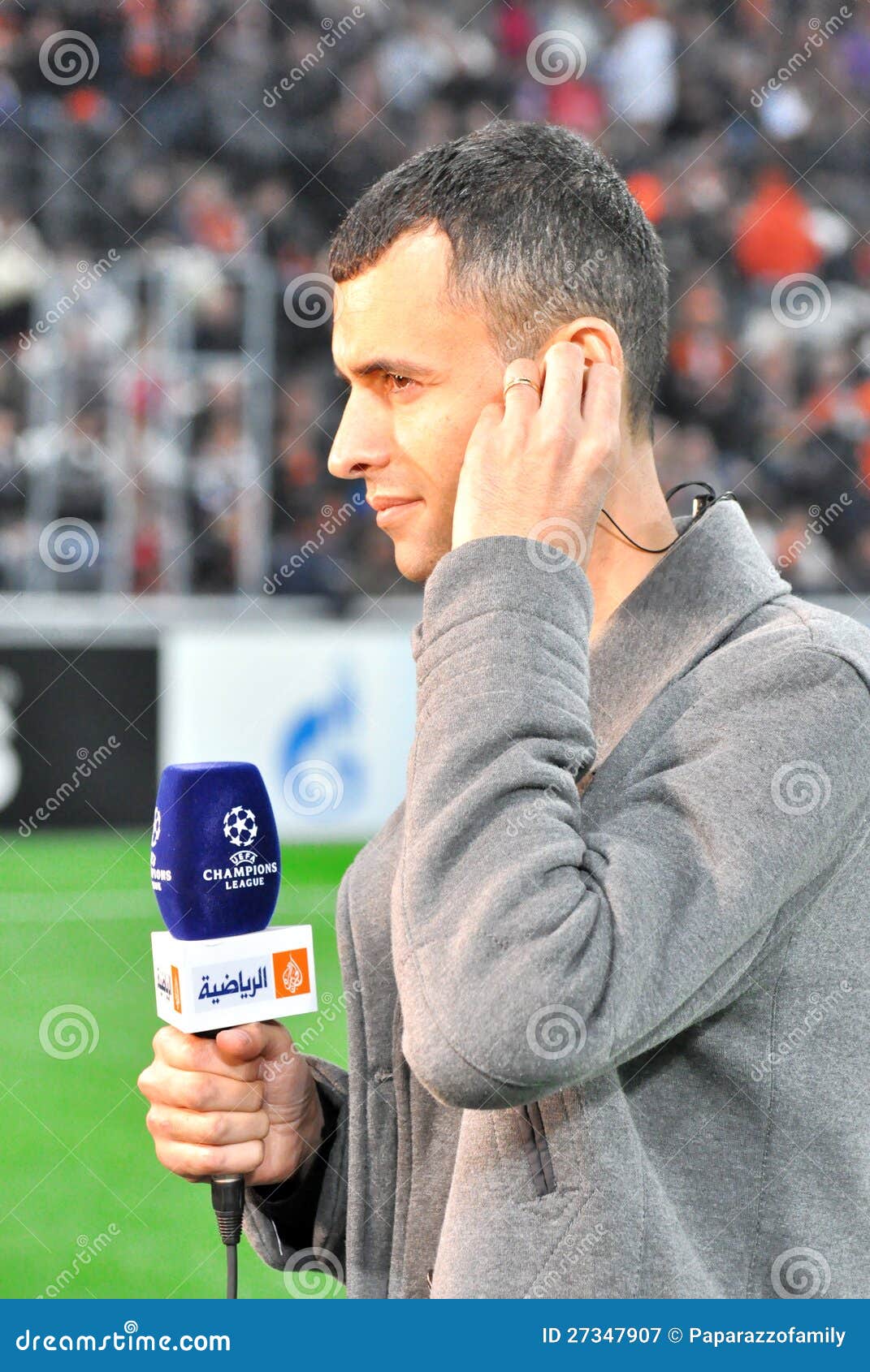 A journalist at work editorial photography. Image of entertainment ...