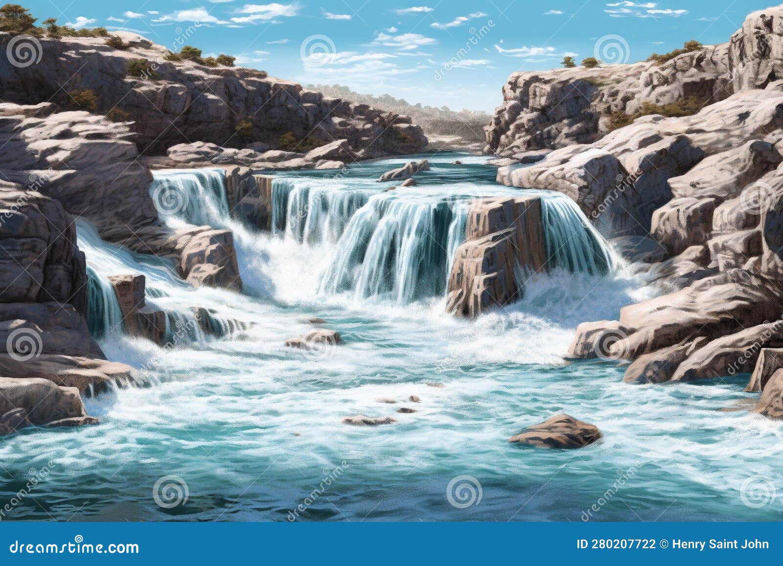 A Journey Downstream: Capturing the Essence of Rivers Stock ...