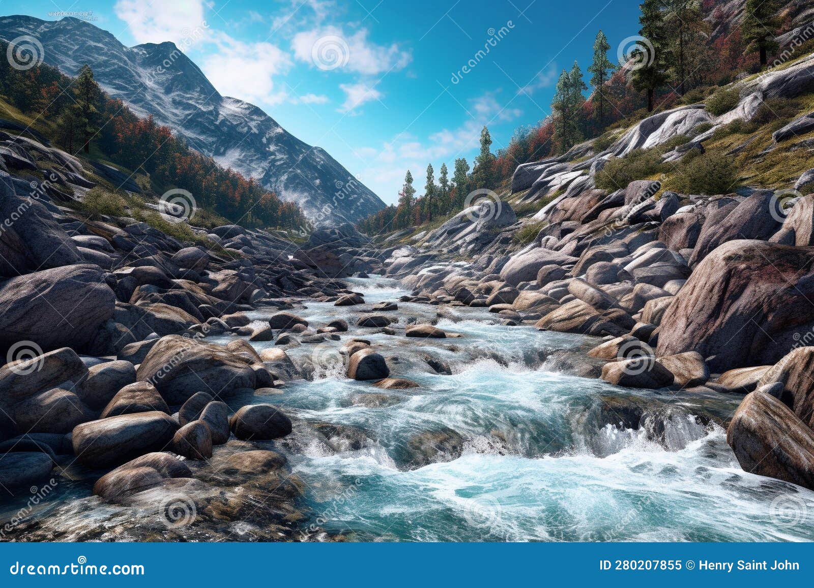 A Journey Downstream: Capturing the Essence of Rivers Stock ...