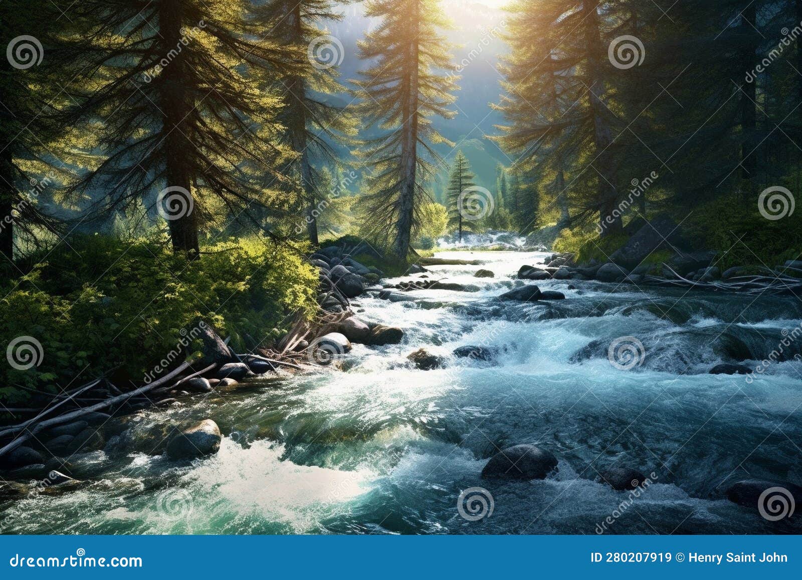 A Journey Downstream: Capturing the Essence of Rivers Stock ...