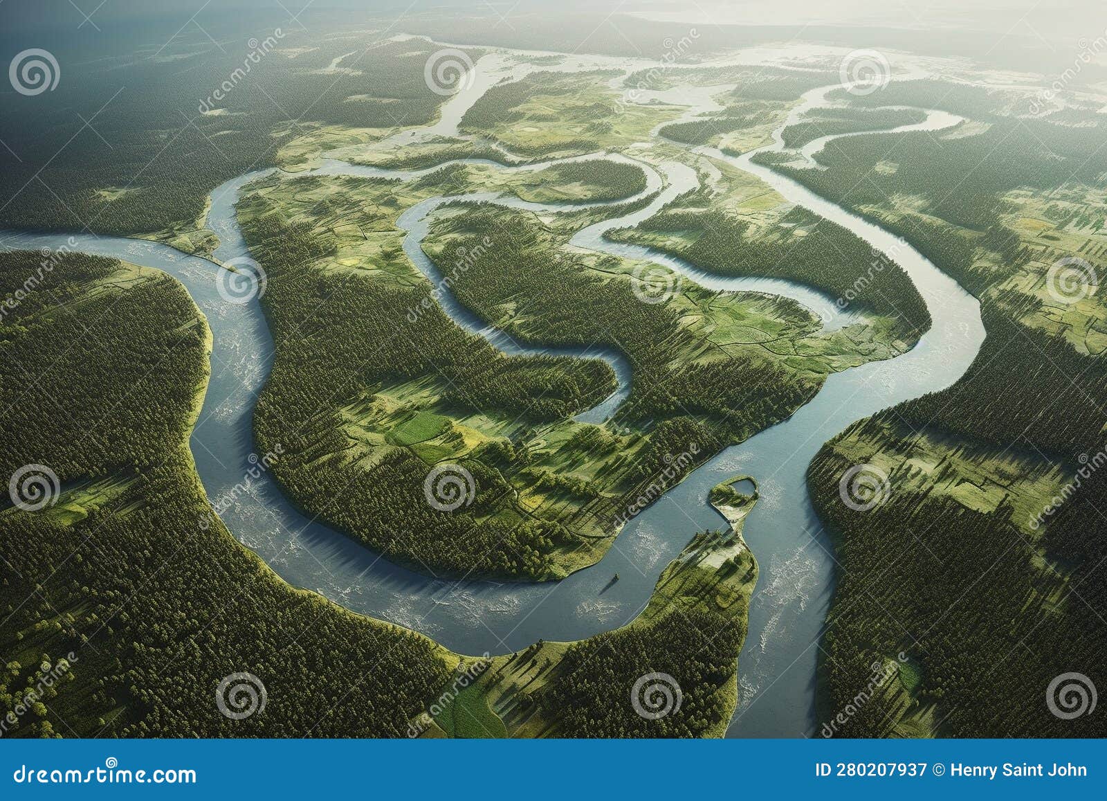 A Journey Downstream: Capturing the Essence of Rivers Stock ...