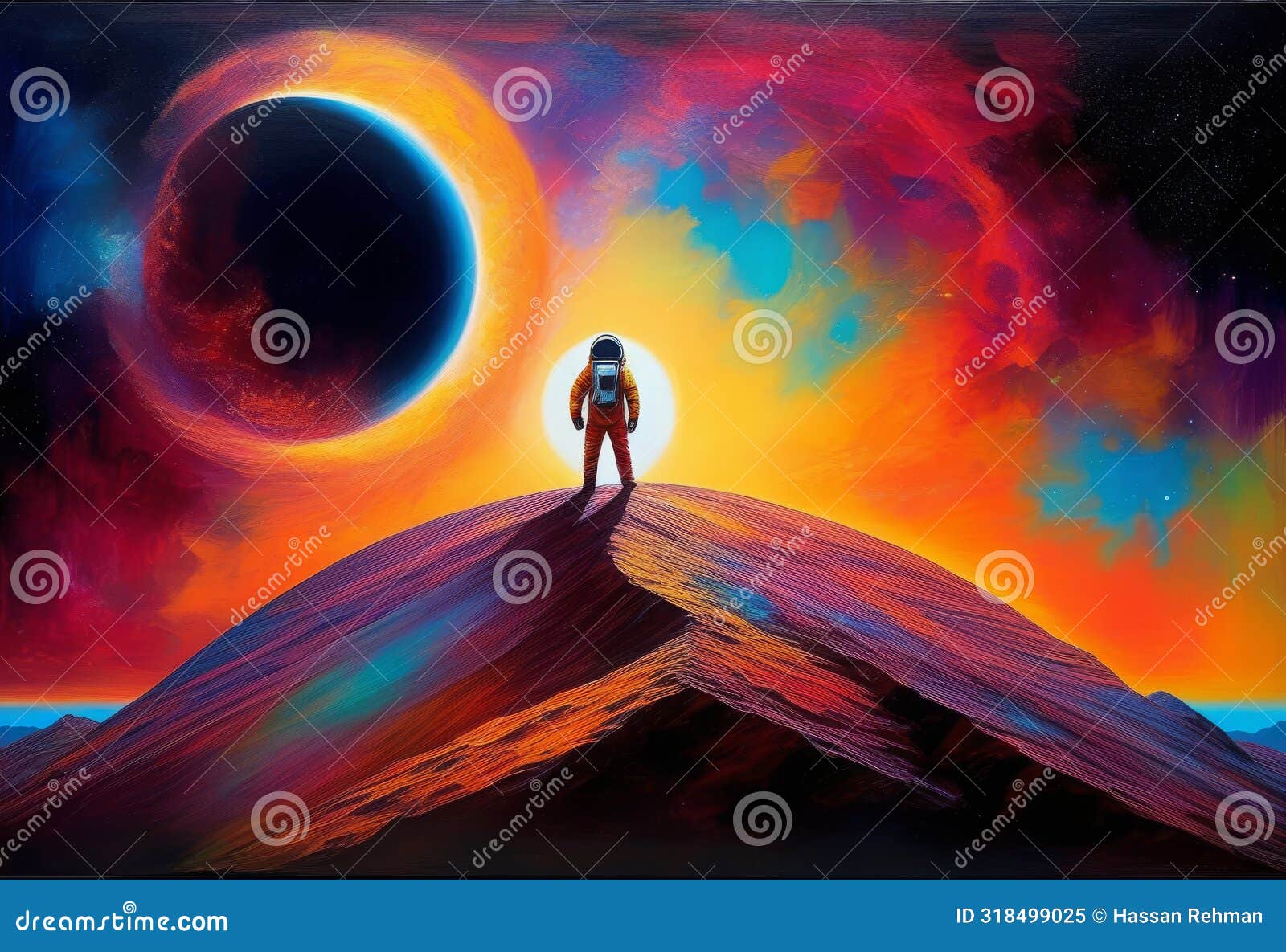 Journey Of The Eclipse Explorer In Technicolor Royalty-Free Stock Photo ...