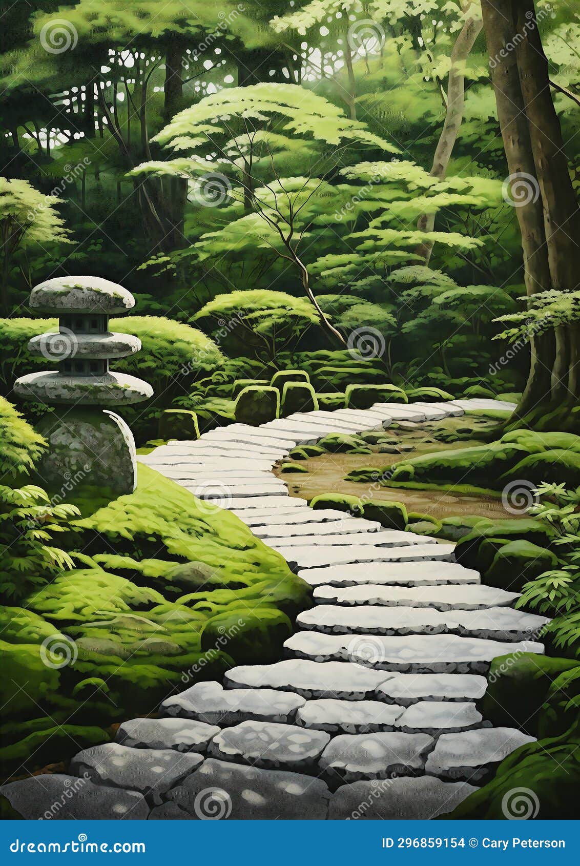 Journey through the Enchanted Forest: a Visual Tale of Ancient T Stock ...