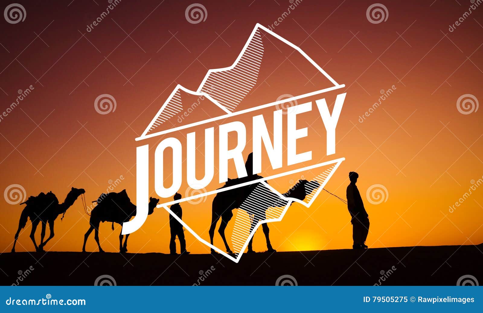Journey Exploration Destination Adventure Holiday Concept Stock Image ...