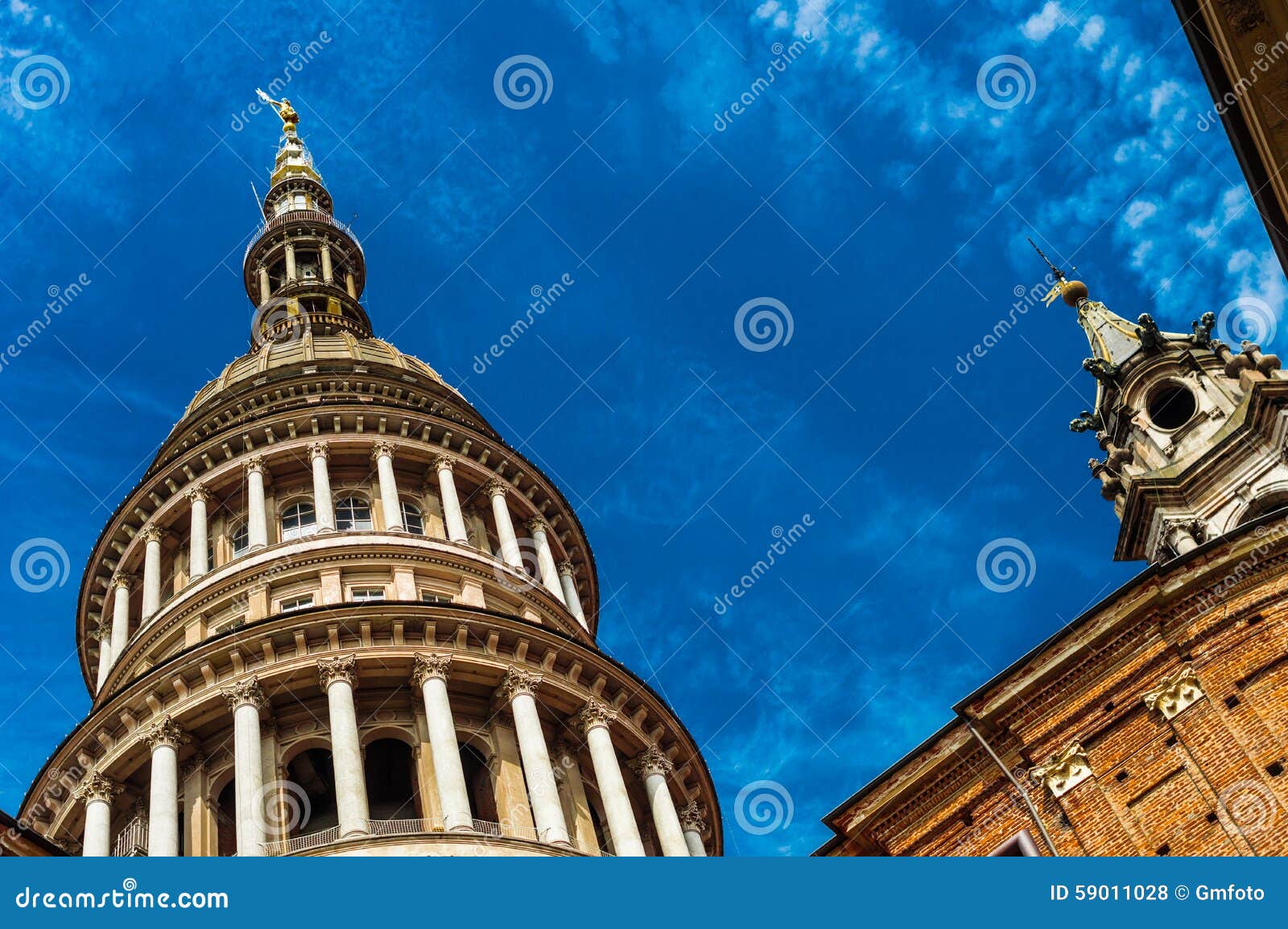 Journey in Italy: Novara, Piemonte Stock Photo - Image of monuments ...
