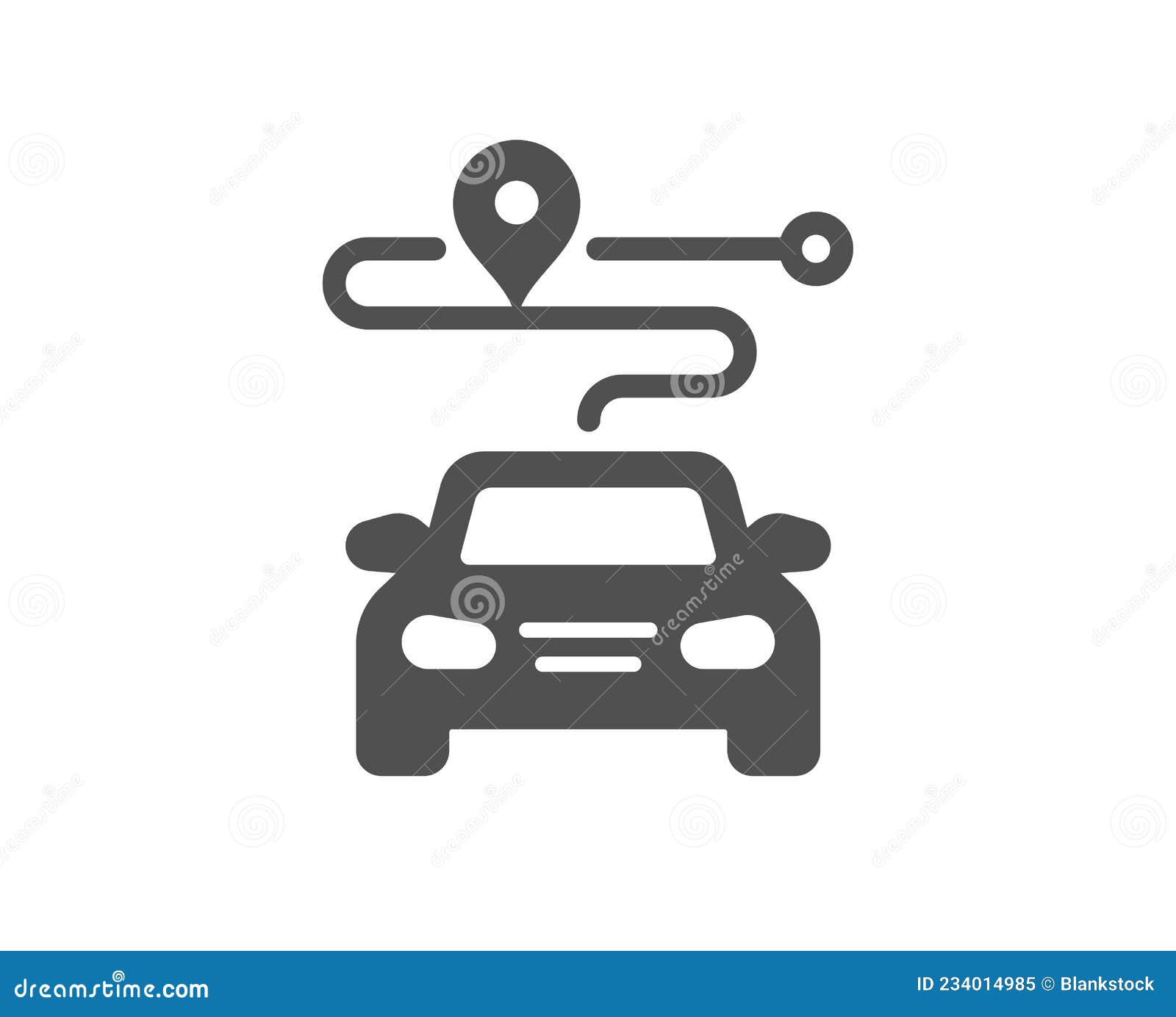 Journey Quality Icon. Road Path Sign. Vector Stock Vector ...