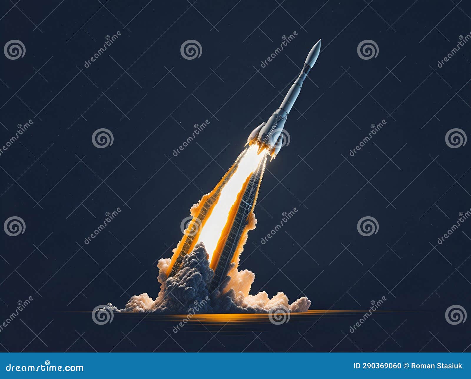 The Journey of a Rocket Launch As it Defies Gravity and Soars into ...