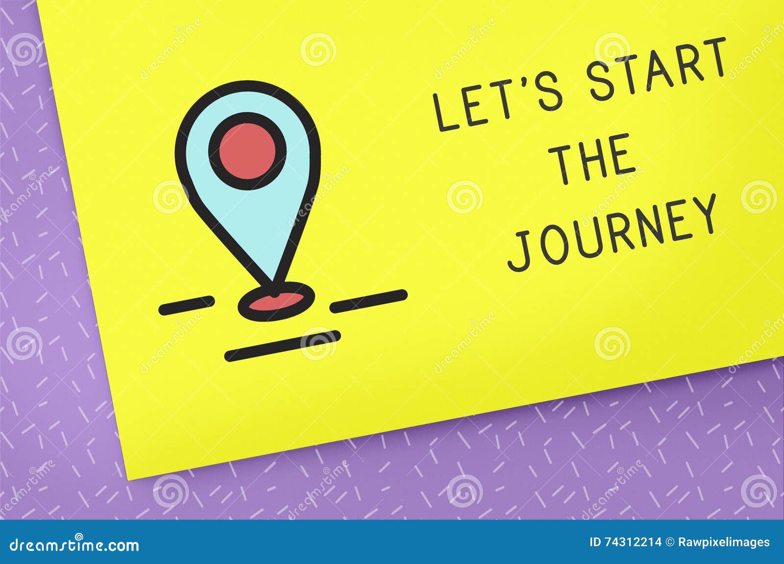 Journey Trip Travel Discover Explore Concept Stock Illustration ...