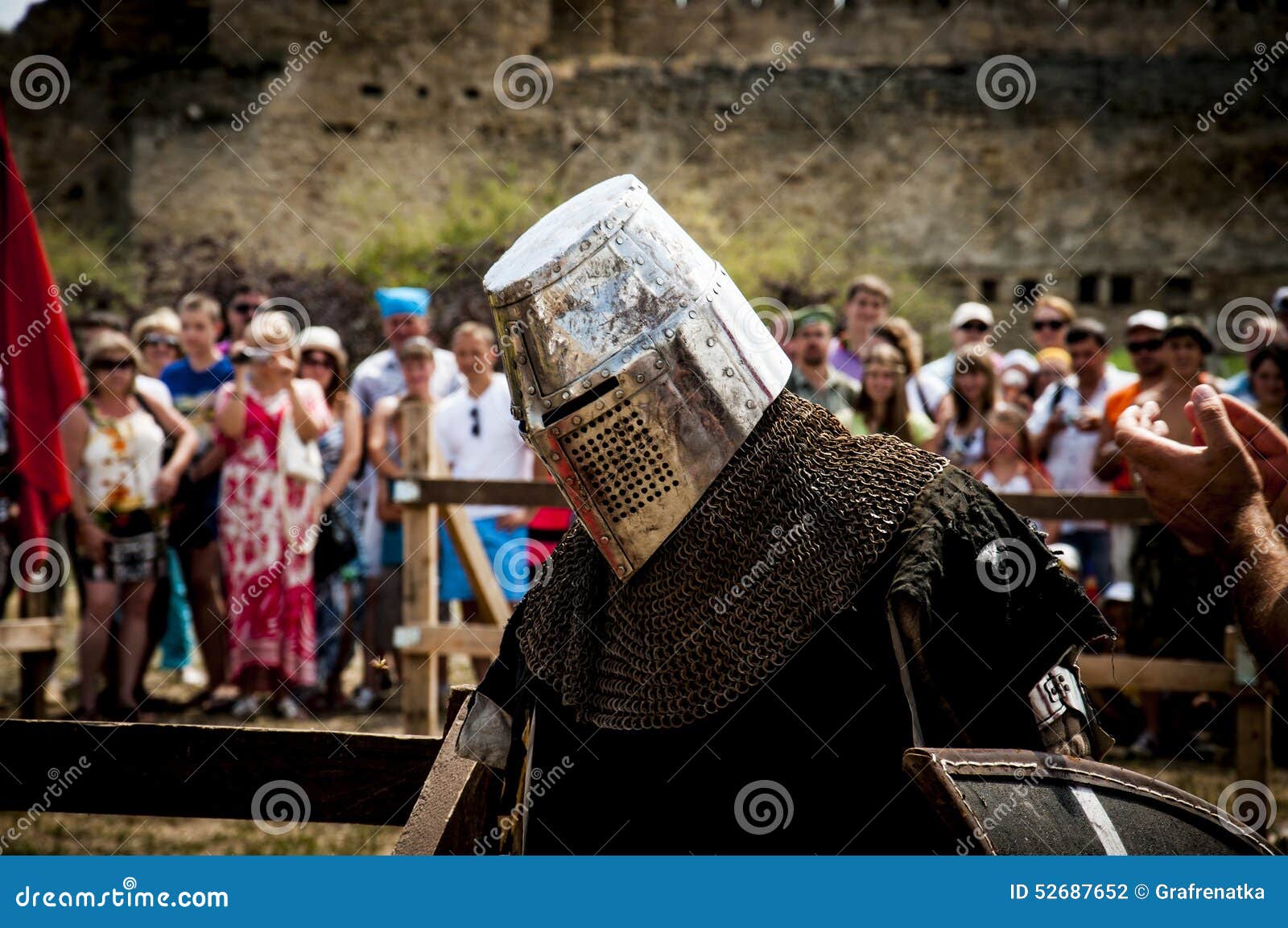 Joust stock photo. Image of festival, metallic, warriors - 52687652