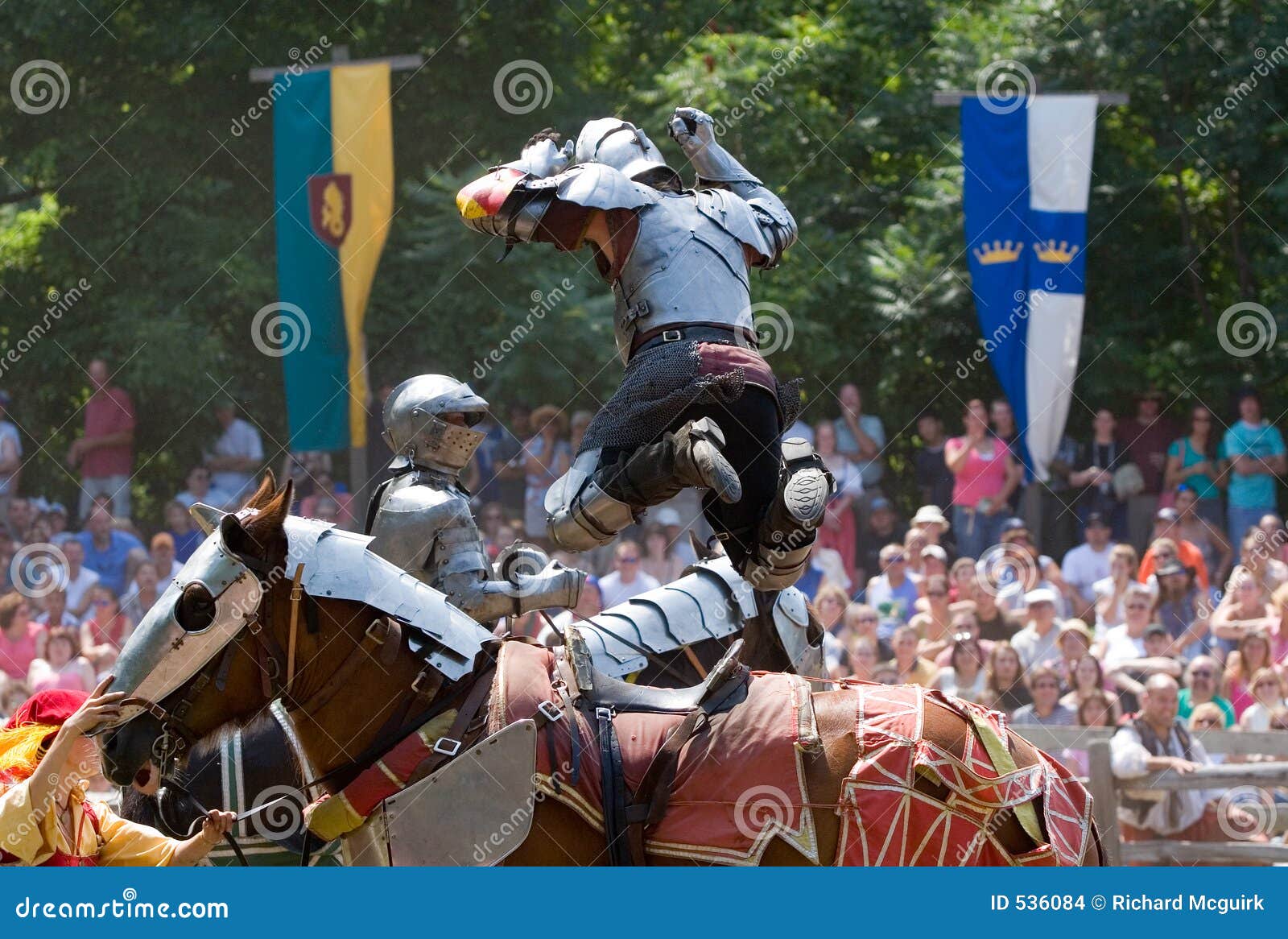 Jousting stock photo. Image of knight, hero, banner, dive - 536084