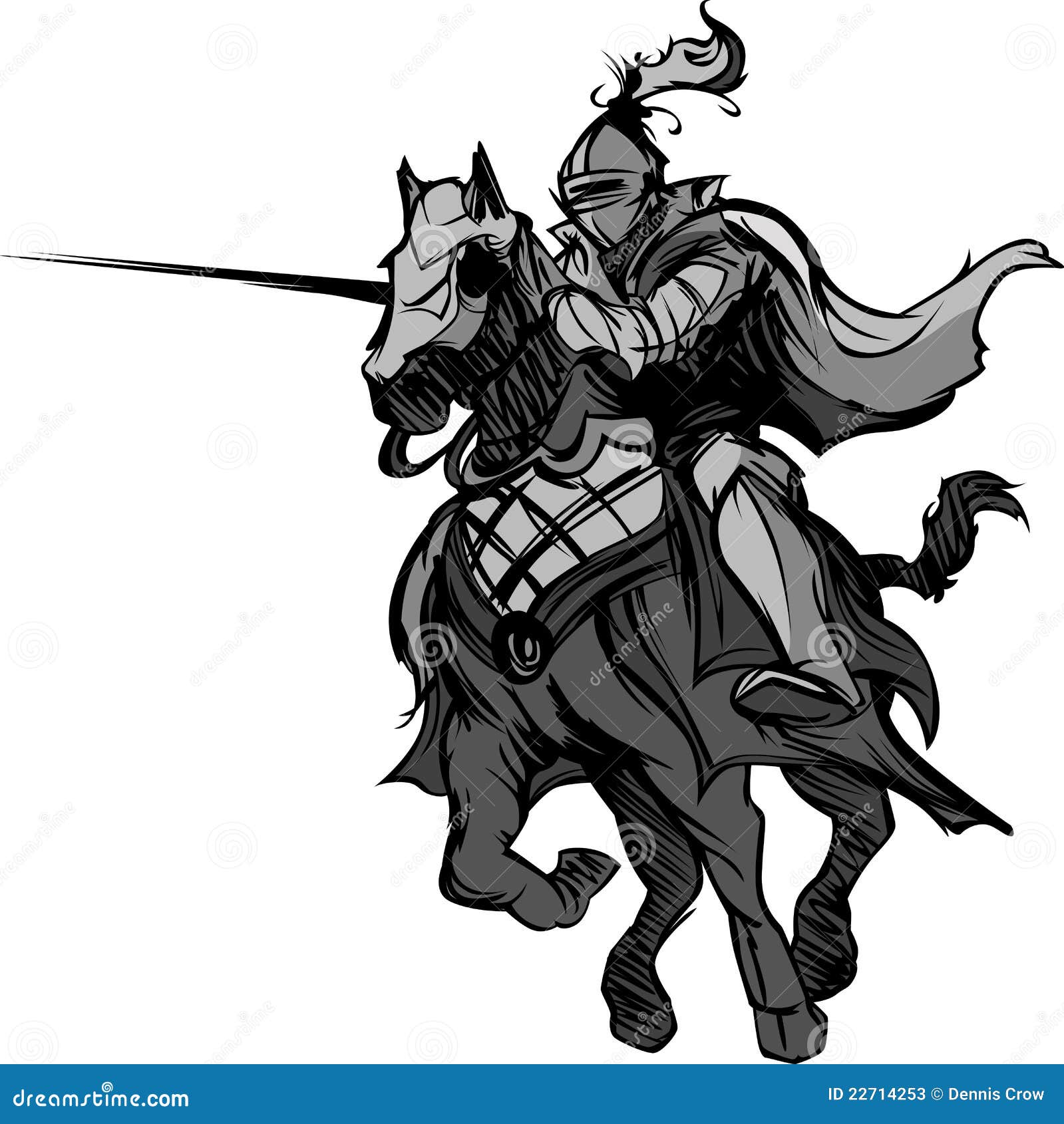 Jousting Knight Mascot on Horse Stock Vector - Illustration of knights ... Jousting Knight Mascot on Horse Stock Vector - Illustration of knights ...