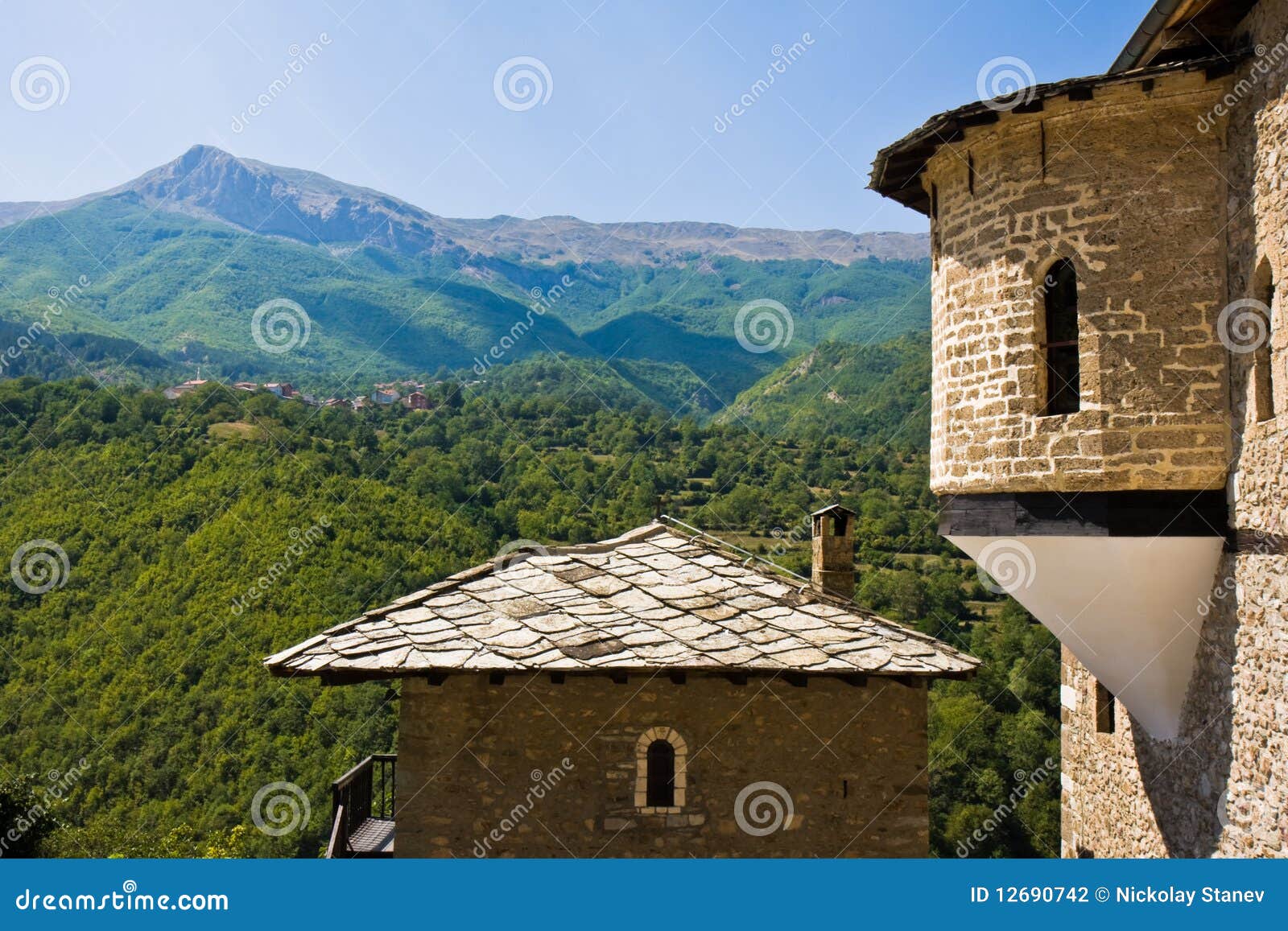 Jovan Bigorski Monastery stock photo. Image of jovan - 12690742
