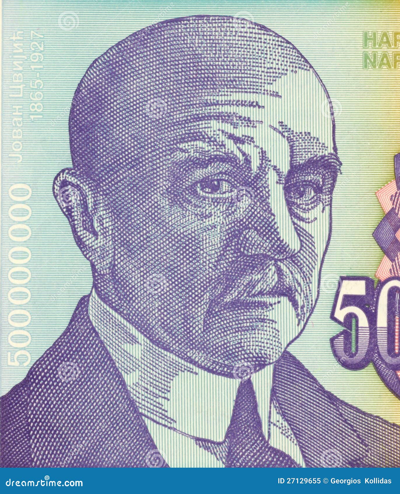 Jovan Cvijic editorial image. Image of person, serbian - 27129655