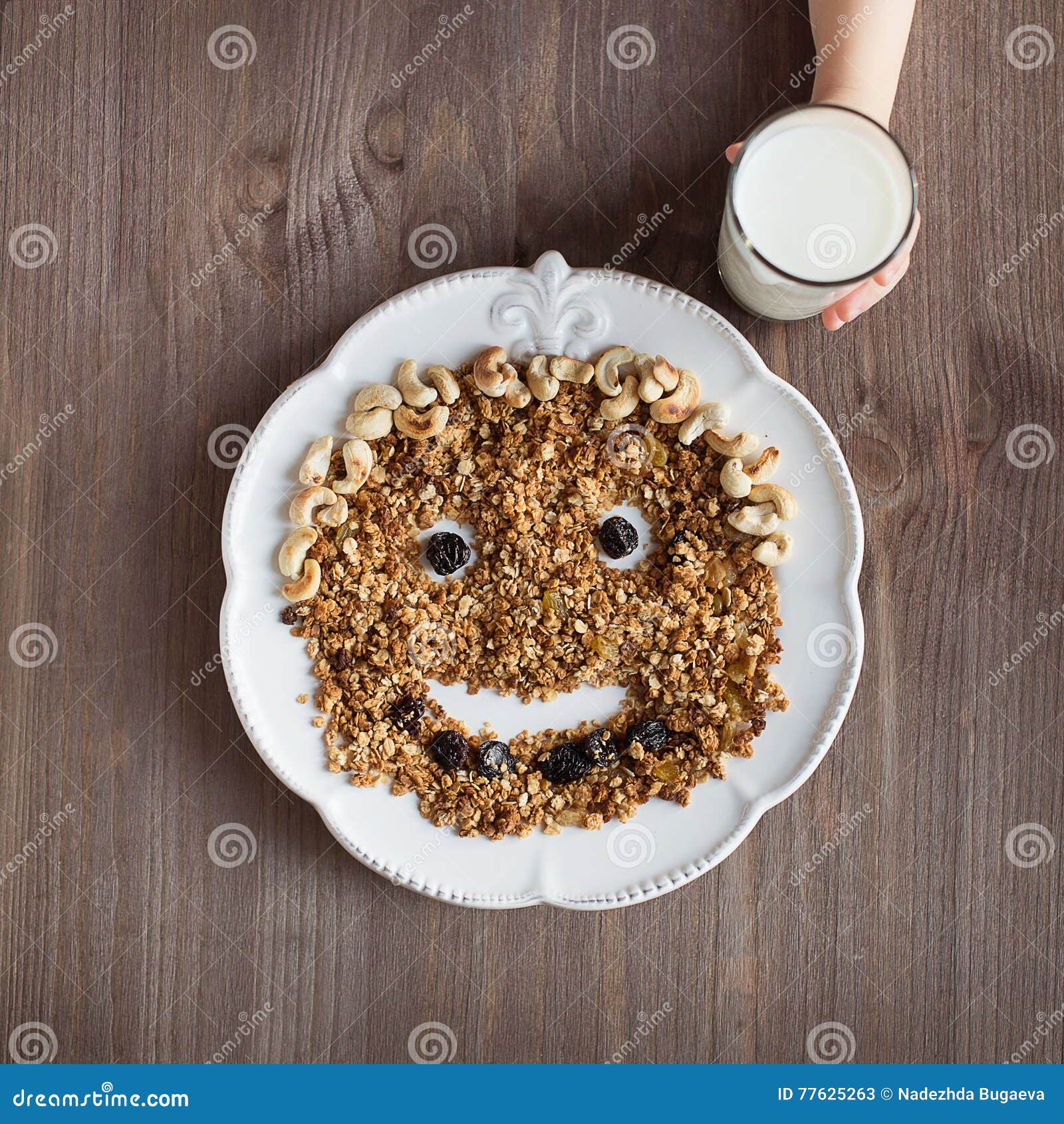 Joy breakfast stock image. Image of eating, apricot, organic - 77625263
