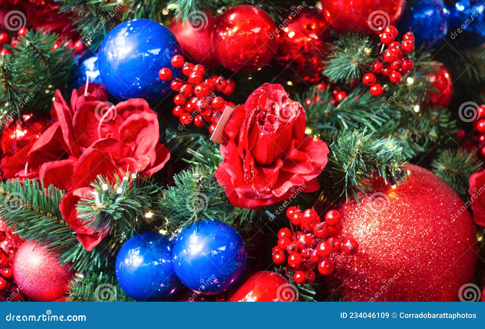 The Joy and Bright Colors of Christmas Stock Image - Image of claus ...