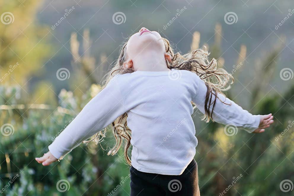 The joy of a child stock photo. Image of emotion, winner - 27951716