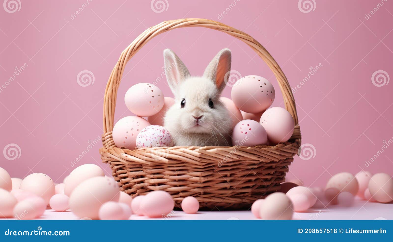 Joy of Easter with Our Delightful Illustration Featuring an Adorable ...